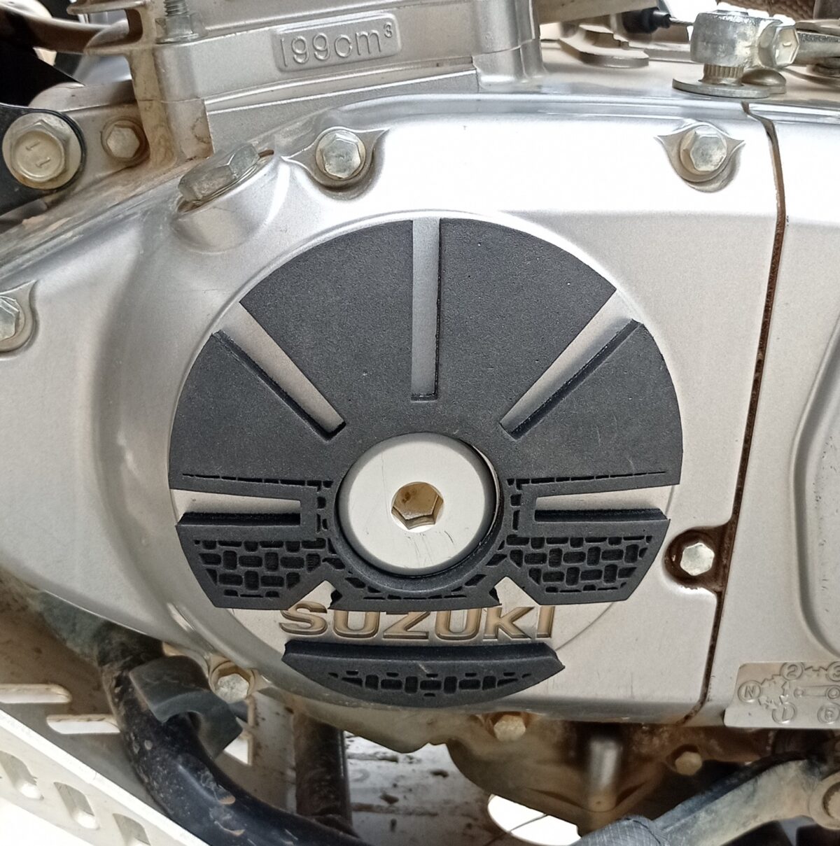 Aislantes de calor protector motor - DR 200 | FECORMOTOS
